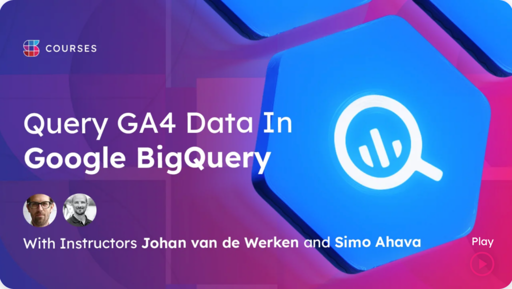 Query GA4 Data In Google BigQuery - GA4 Tools
